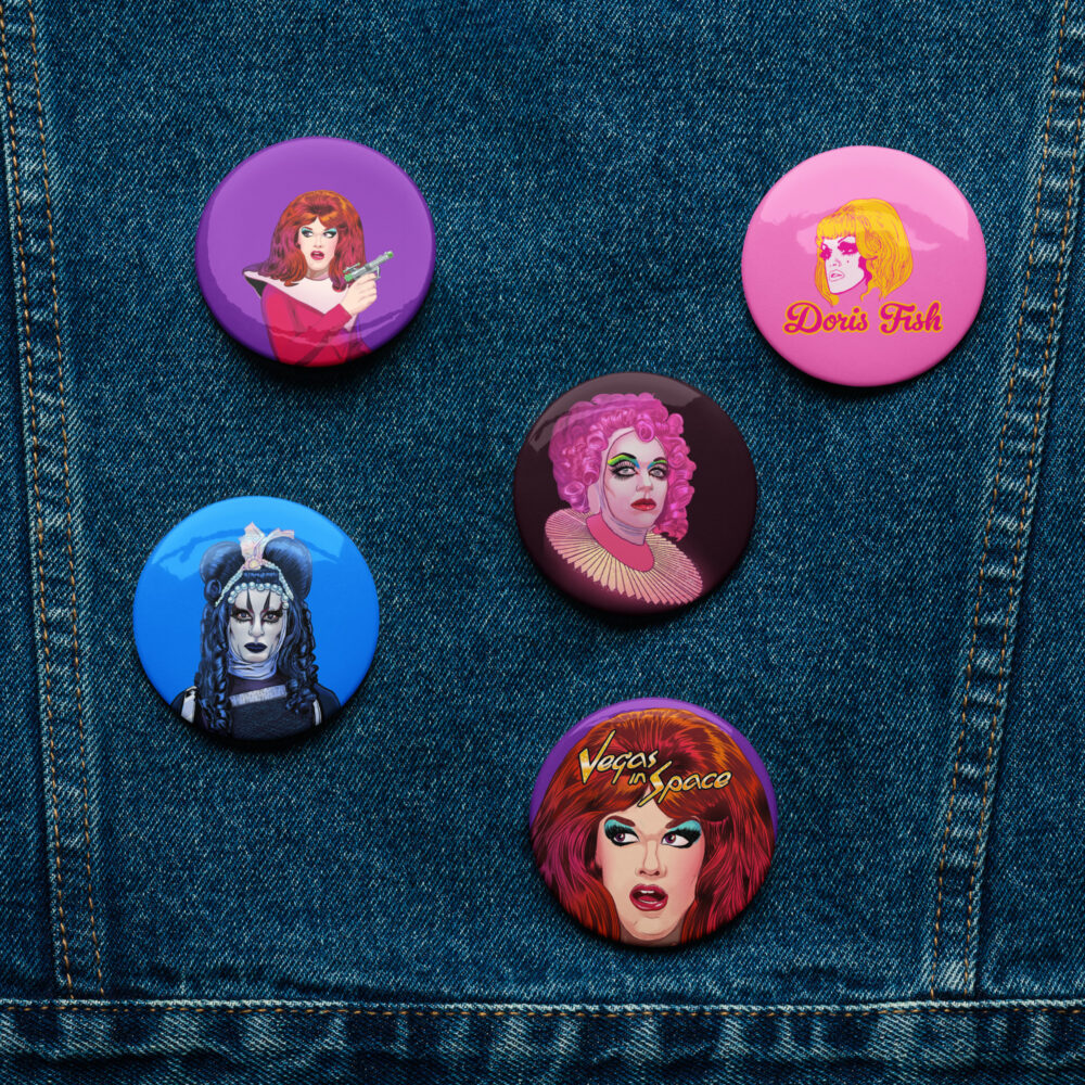 Miss Solar System Pageant Flyer - Doris Fish